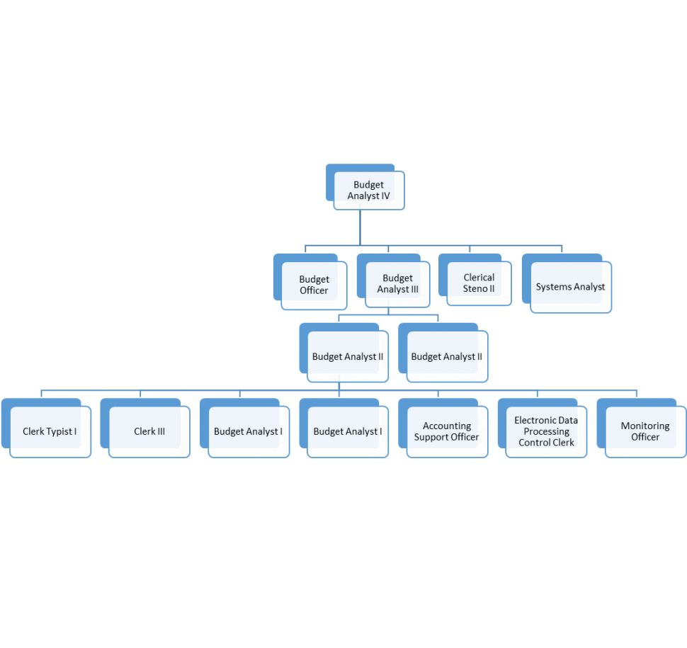 DFED Budget Dept Org Chart - Division of Finance and the Economy